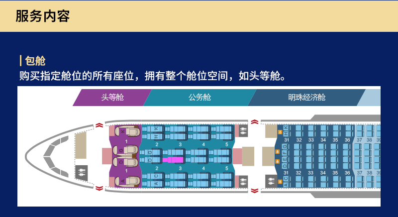 南航包座 - 中国南方航空