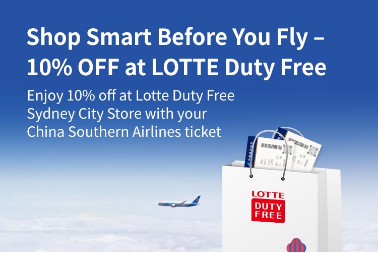 Enjoy 10% off at Lotte Duty Free Sydney City Store with your China ...